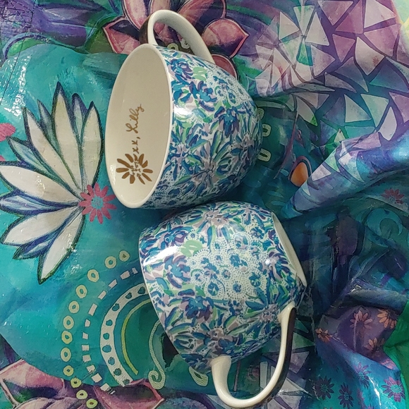Lilly Pulitzer | Dining | Lilly Pulitzer Coffee Mugs | Poshmark